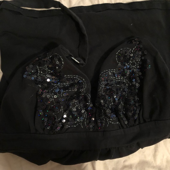 Vs Bra Top | Tops | Womens Sequined Bra Top Small Petite | Poshmark